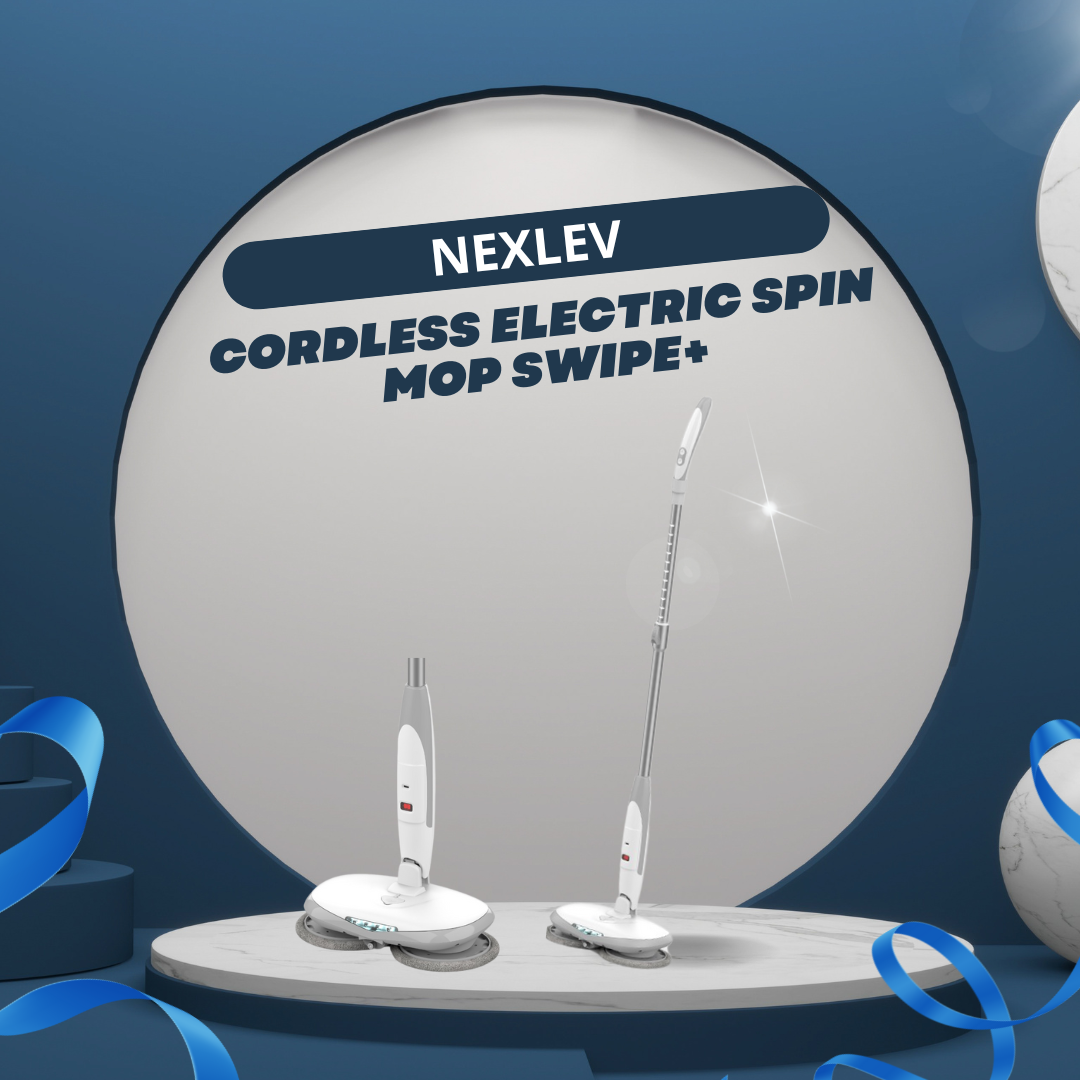 Effortless Cleaning with a Cordless Electric Spin Mop: The Nexlev SPM ...