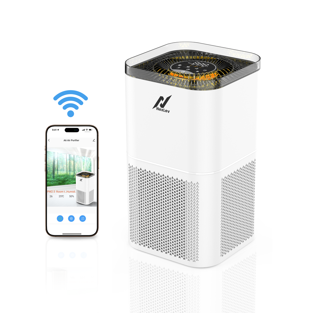 Best Air Purifier AP-02| HEPA 13 | 360° purification | Nexlev Store