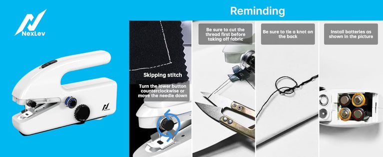 Nexlev Portable Sewing Machine SW-01 | Nexlev Store